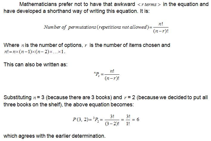 Combinations and Permutations. Count the Ways. | Talcott Ridge Consulting Combinations and Permutations. Count the Ways. | Talcott Ridge Consulting